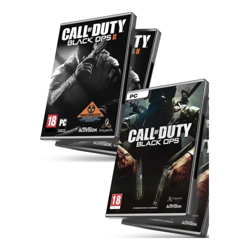 Call Of Duty : Black Ops 1 + Call Of Duty Black : Ops 2 - Pc – RappiGames